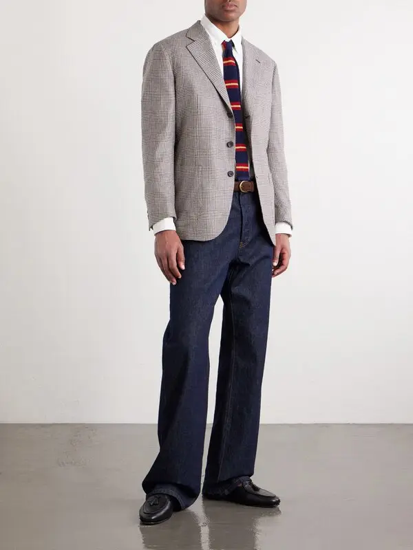 J. MUESER Silk Blazer