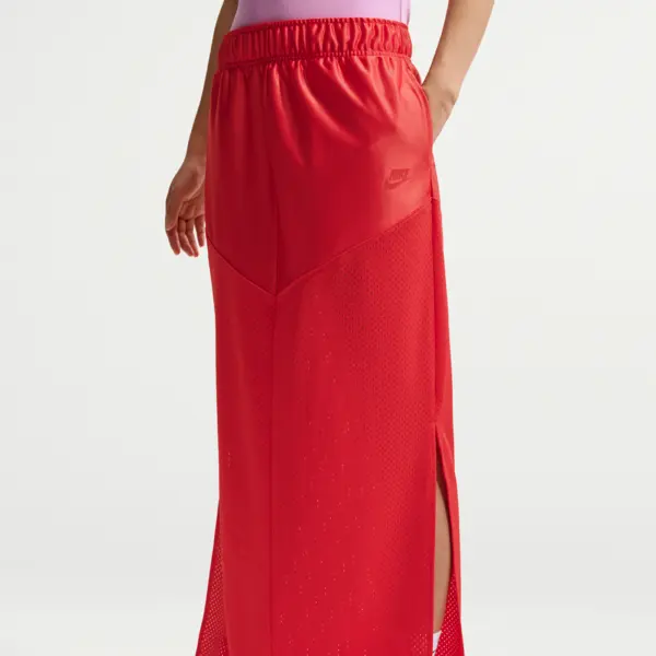 Nike Sportswear Mid-rise Skirt - Red