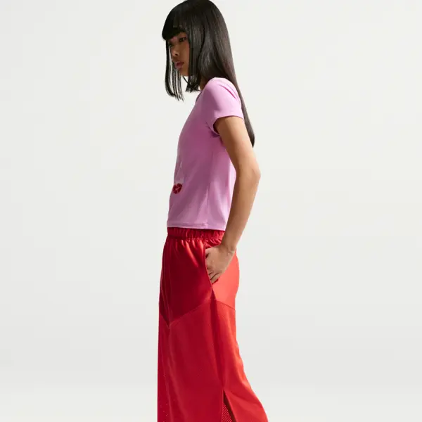 Nike Sportswear Mid-rise Skirt - Red