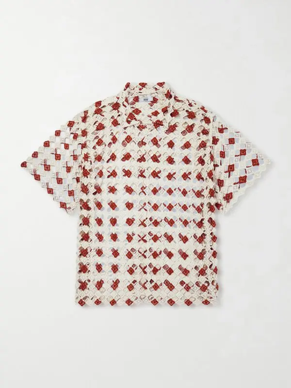 BODE Cotton-lace Shirt