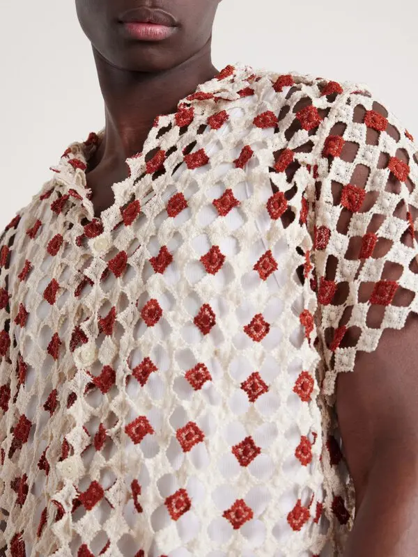 BODE Cotton-lace Shirt