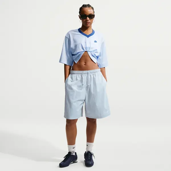 Nike Oversized Cropped Mesh Jersey