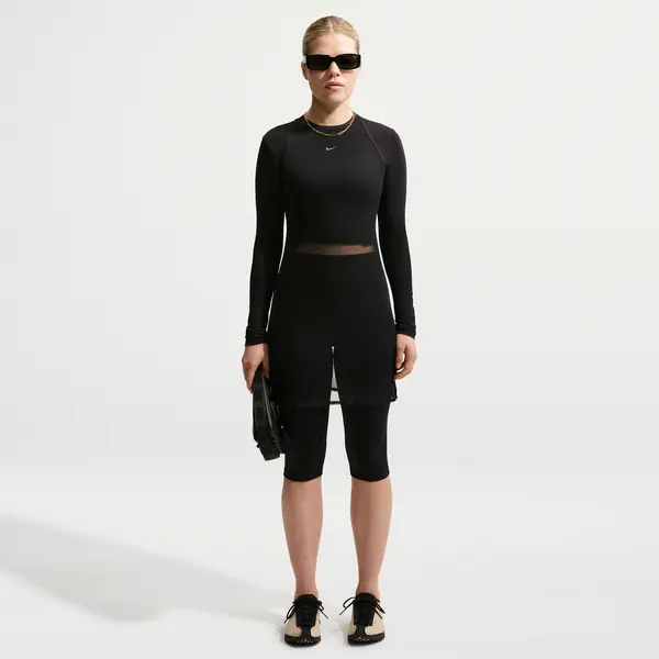 Nike Sportswear Tight Sheer Tank Top Dress - Black