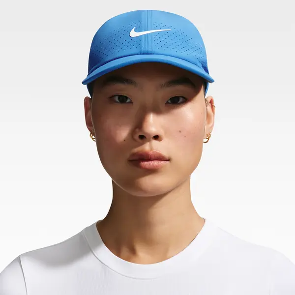 Nike Dri-fit Adv Club Unstructured Tennis Cap - Blue