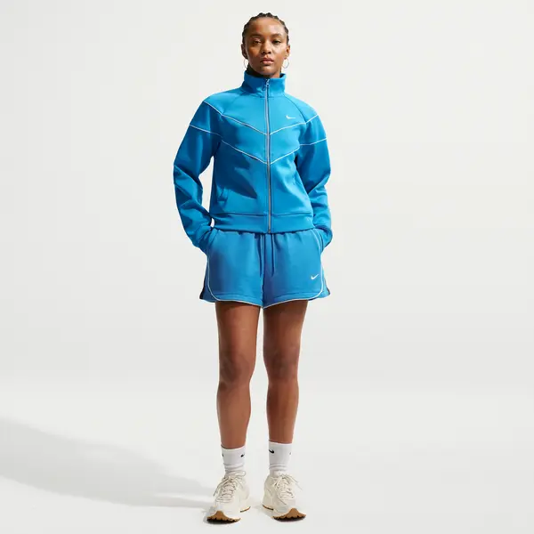 Nike Loose Mid-rise 3" Fleece Shorts - Blue