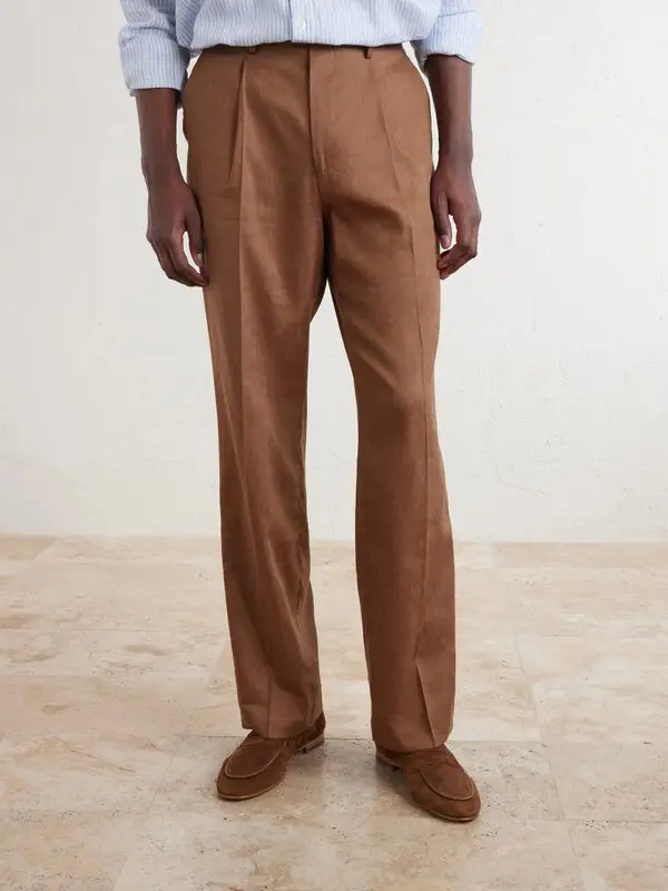 Frescobol Carioca Leme Suede Loafers