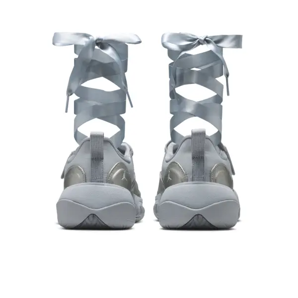 JORDAN Pointe Sneakers With Ribbon Fastening - Grey