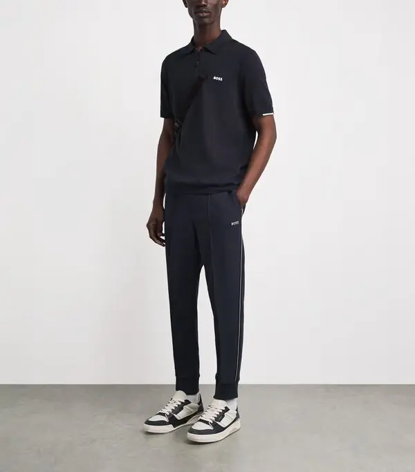 BOSS Cotton-blend Pintuck Sweatpants