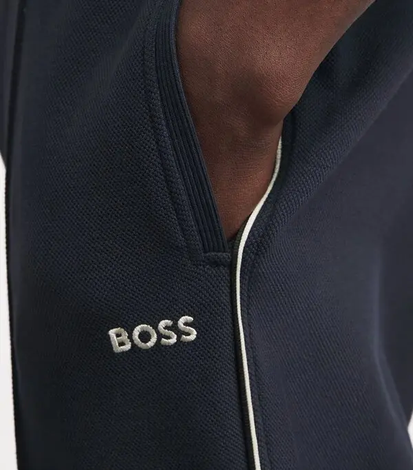 BOSS Cotton-blend Pintuck Sweatpants
