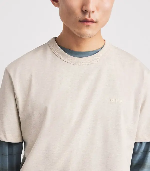 A.p.c. Cotton Logo T-shirt