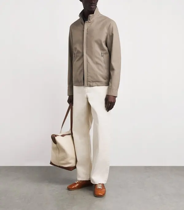 Paul & Shark Wool-silk Bomber Jacket