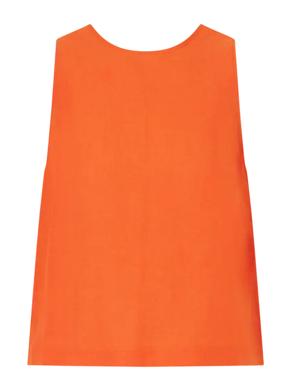 ERES Ravie Linen Tank - Orange