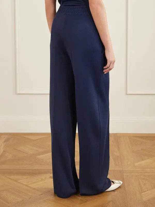 LANVIN Knitted Wide-leg Pants