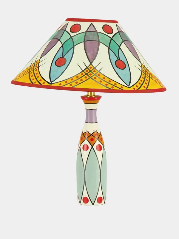 CRESSIDA BELL Harlequin Carafe Lamp - Multicolour