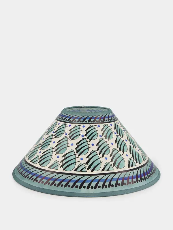 CRESSIDA BELL Pawprint Large Lampshade - Blue