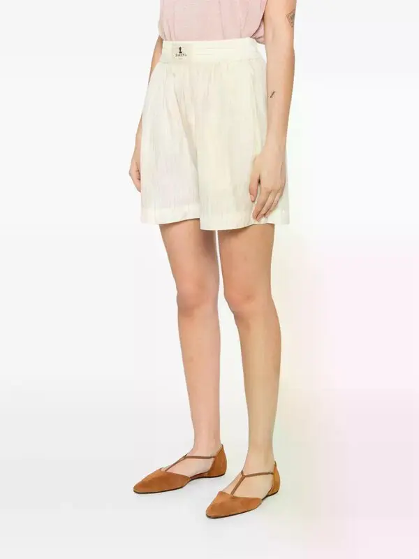 Barena Venezia Striped Shorts With Elasticated Waistband