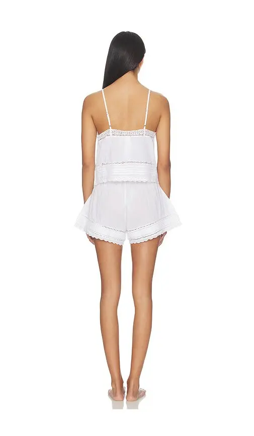 Polo Ralph Lauren Polo Sleep Cami Short Set In White