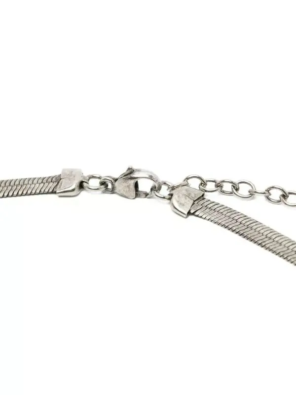 Saint Laurent Herringbone Chain Necklace