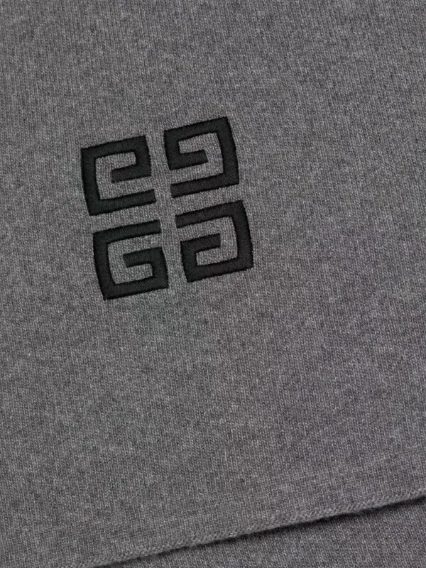 Givenchy Logo-embroidered Knitted Scarf