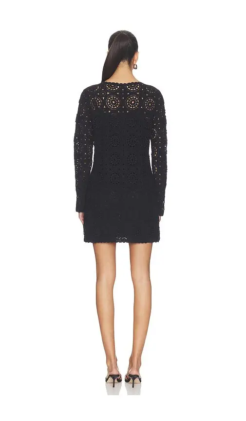 FRAME The Crochet Keyhole Dress
