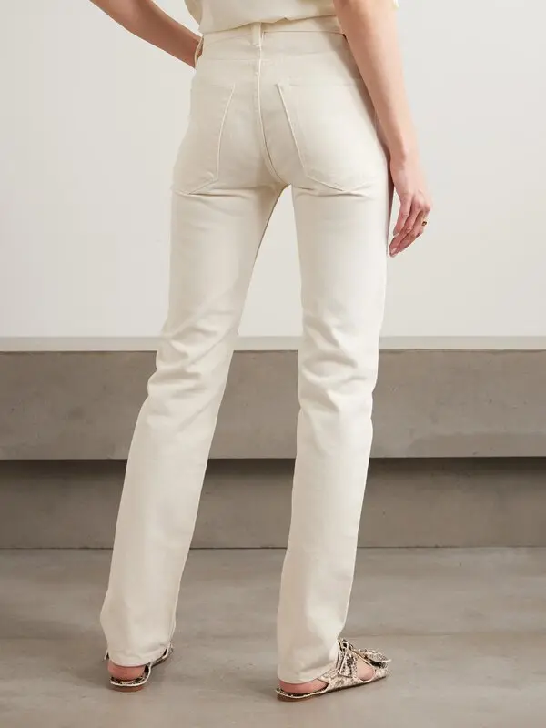 JAMIE HALLER Low-rise Slim-fit Jeans