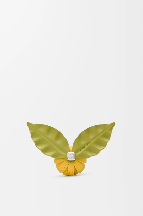 Loewe Flower Pin - Yellow