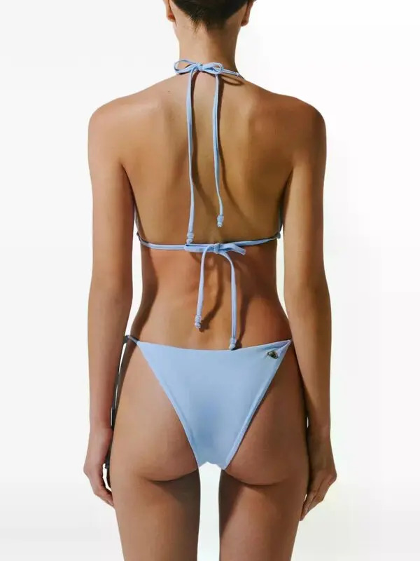 BAOBAB Jelena Resin-stone Triangle Bikini Top - Blue