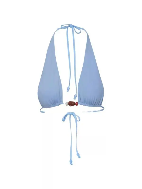 BAOBAB Jelena Resin-stone Triangle Bikini Top - Blue