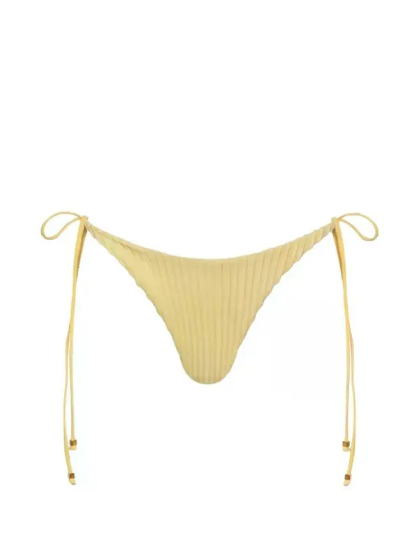 BAOBAB Roma Textured Bikini Bottom - Yellow
