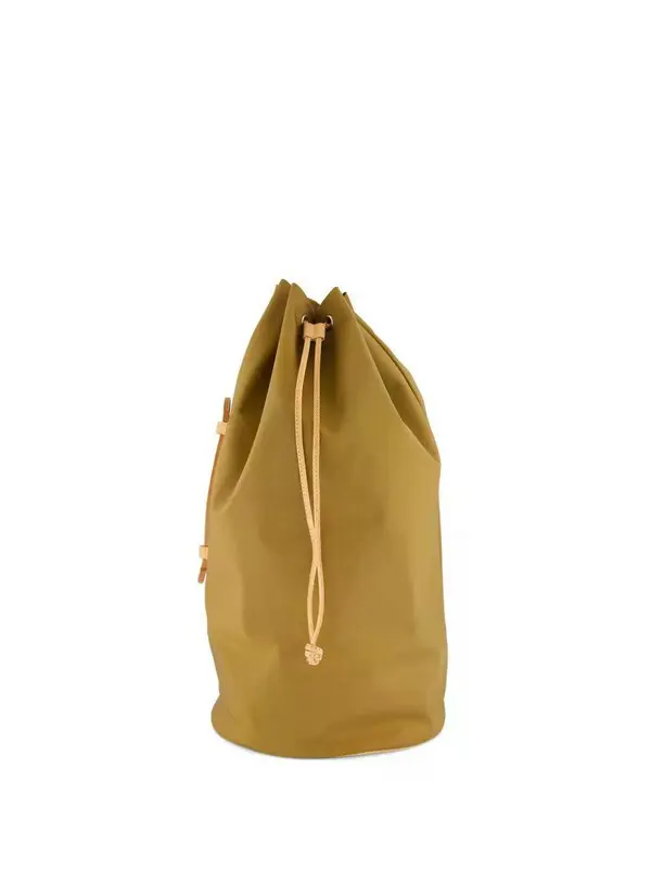 Auralee Aeta Drawstring Backpack - Green