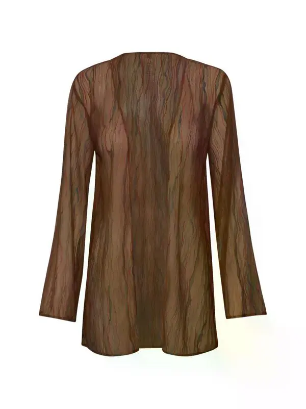 BAOBAB Gola Sheer Shirt - Brown