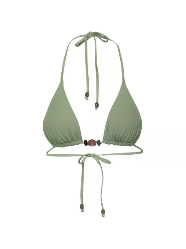 BAOBAB Kaia Stone-embellished Bikini Top