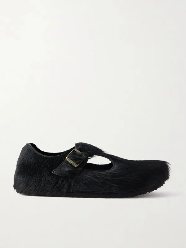 BIRKENSTOCK Sftm Paris Calf Hair Mary Jane Pumps - Black