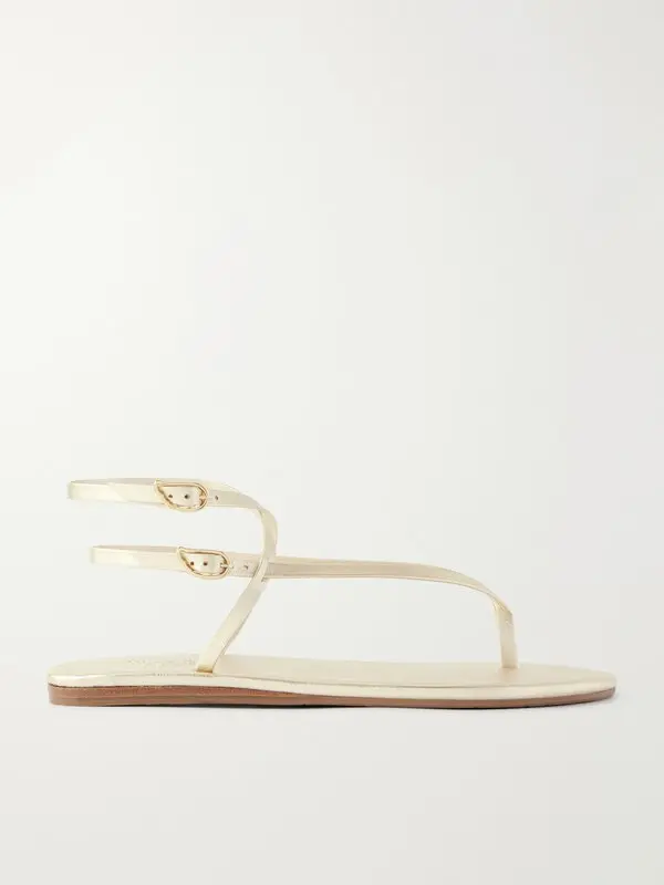 ANCIENT GREEK SANDALS Kallisti Leather Sandals - Gold