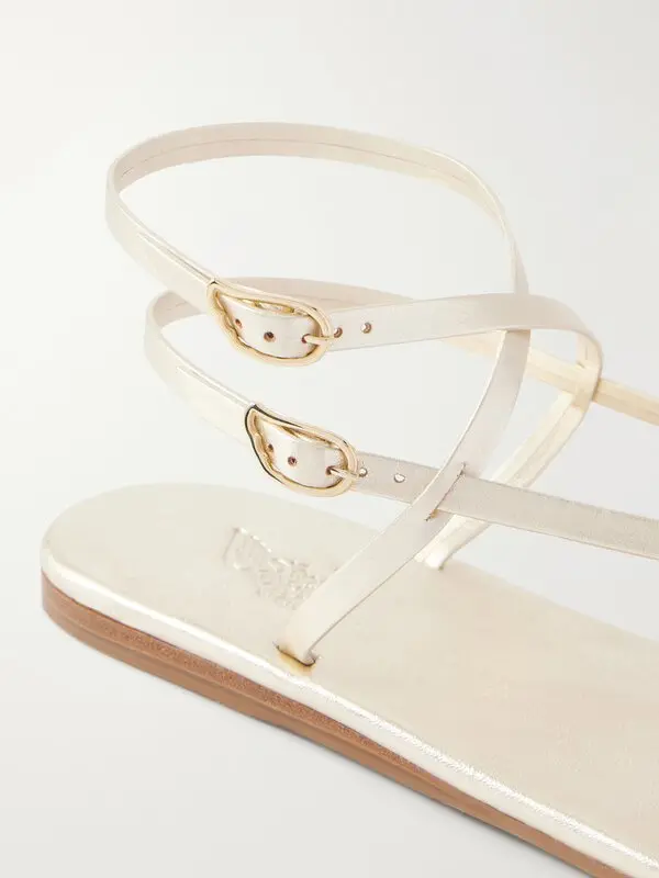 ANCIENT GREEK SANDALS Kallisti Leather Sandals - Gold