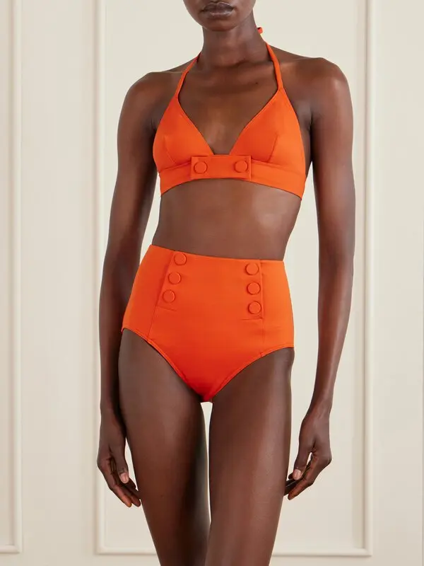 ERES Bord Triangle Bikini Top - Orange