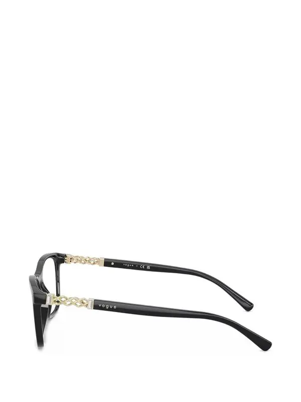 VOGUE EYEWEAR Rectangle Frame Eyeglasses