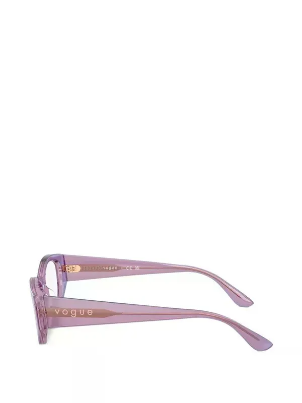 VOGUE EYEWEAR Geometric Frame Eyeglasses