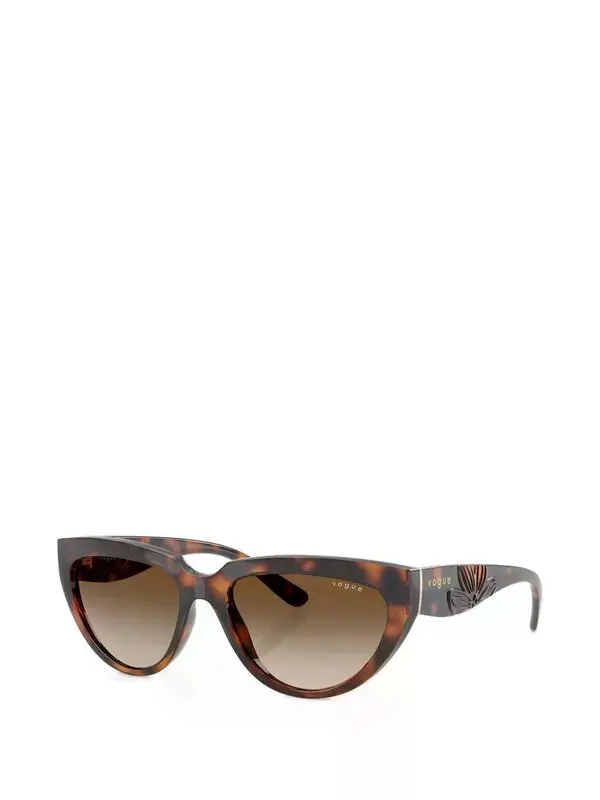 VOGUE EYEWEAR Tortoiseshell-effect Cat-eye Sunglasses