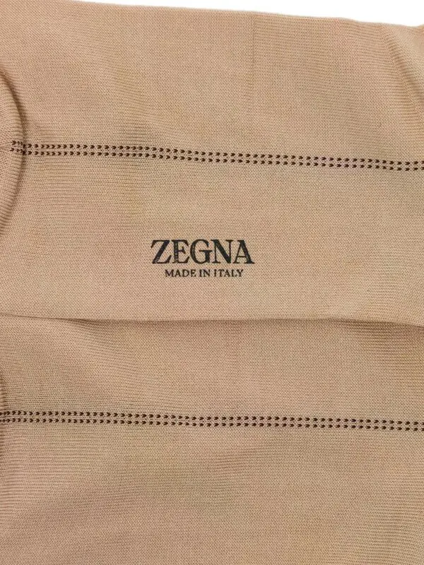 Zegna Tonal-stitching Socks - Neutrals