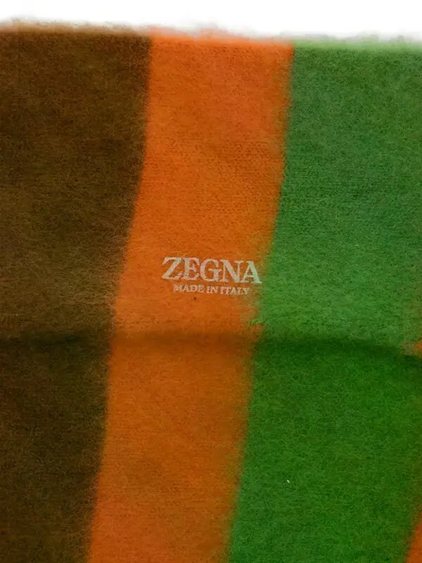 Zegna Logo Striped Socks