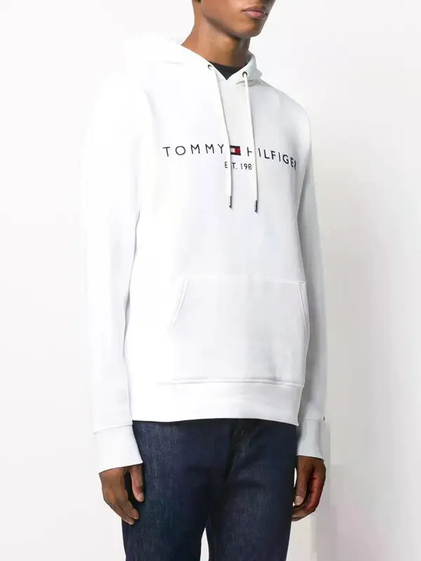 Tommy Hilfiger Embroidered Logo Drawstring Hoodie