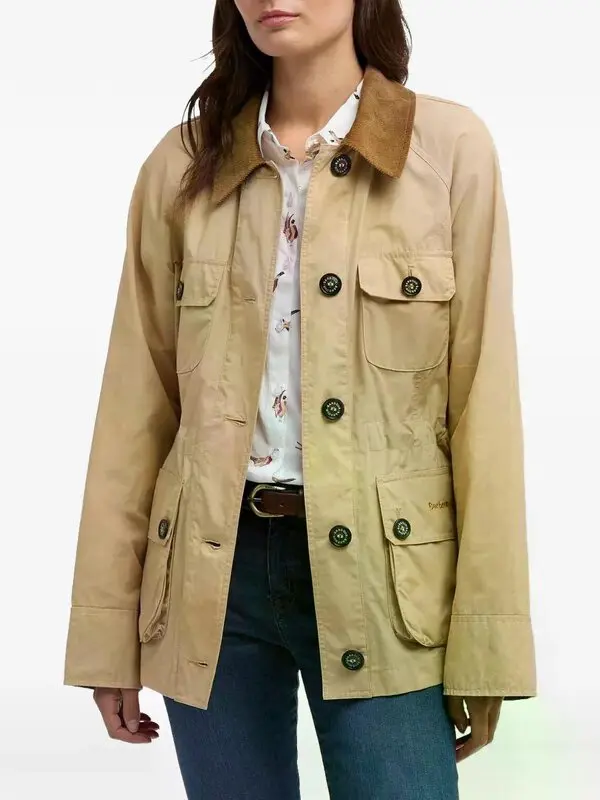 Barbour Logo-embroidered Jacket