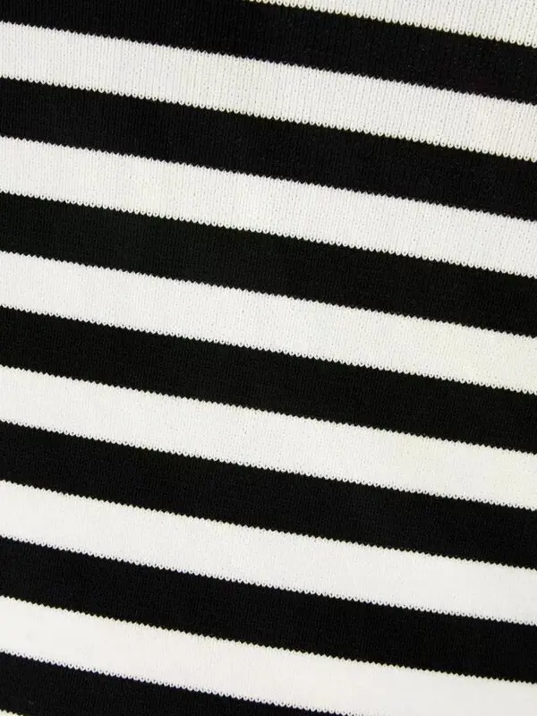 Max Mara Cippo Striped Ribbed-knit Tank Top