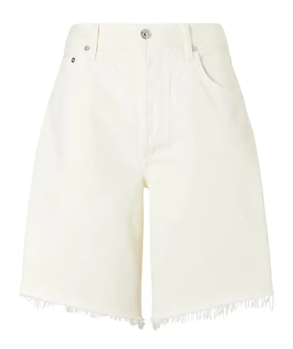 Citizens Of Humanity Ayla Denim Shorts - Cream