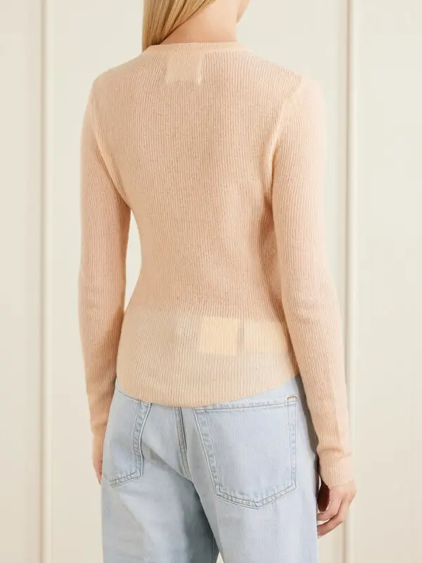 Citizens Of Humanity Alessia Wool And Cashmere-blend Sweater - Orange