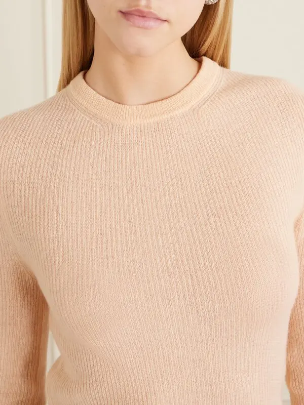 Citizens Of Humanity Alessia Wool And Cashmere-blend Sweater - Orange
