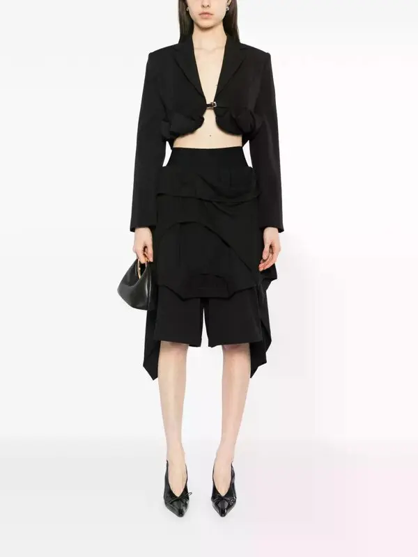 ALAINPAUL Layered Shorts