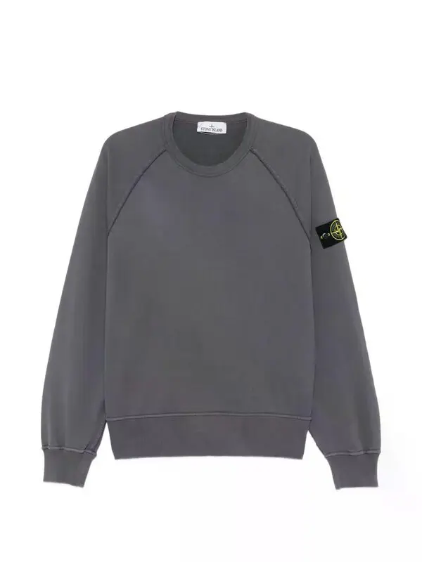 Stone Island Midweight Garment Dyed Crewneck Sweatshirt
