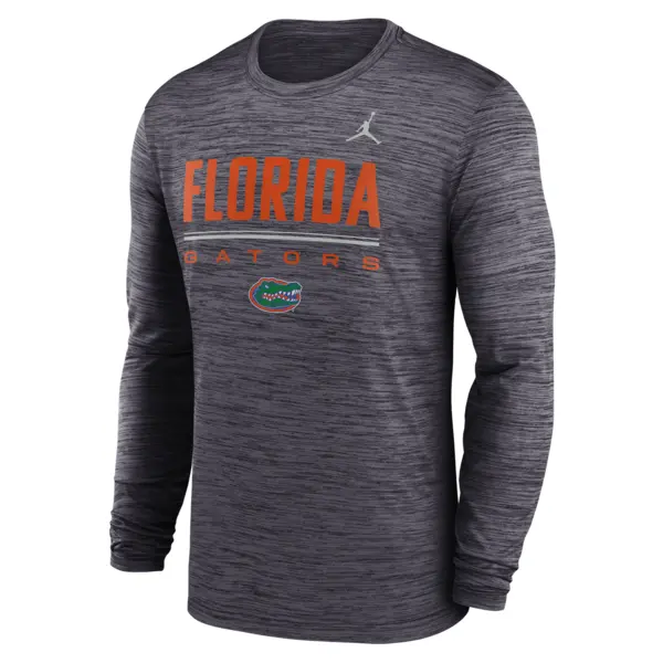 JORDAN Brand Florida Gators Dri-fit College Long Sleeve T-shirt - Black